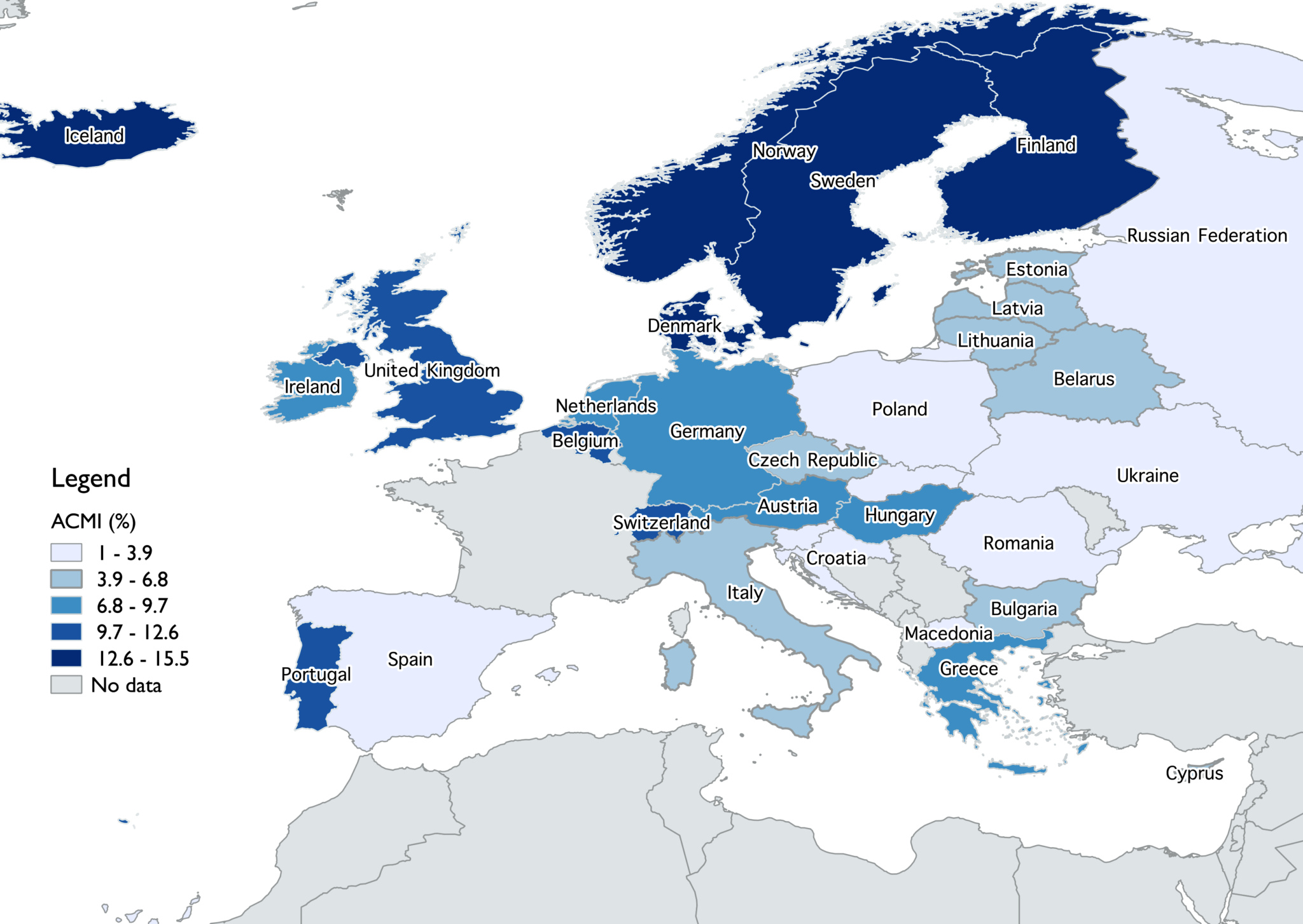 RSA Regions Contemporary trend of migration decline in Europe
